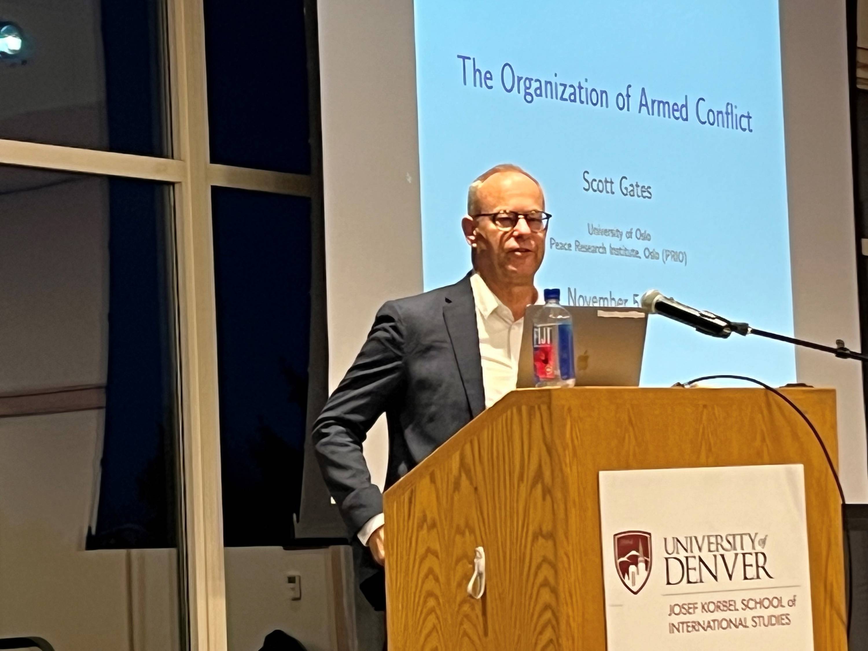 Scott Gates Gives Presidential Address at Peace Science – Peace ...