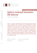 India's national biometric ID scheme – Peace Research Institute Oslo (PRIO)