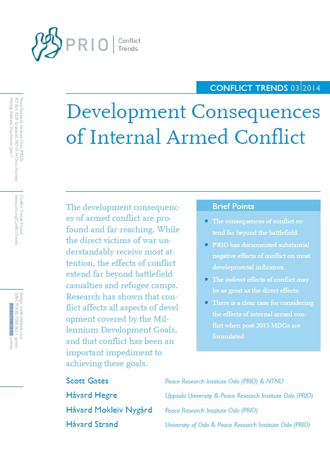 Development Consequences of Internal Armed Conflict – Peace Research ...
