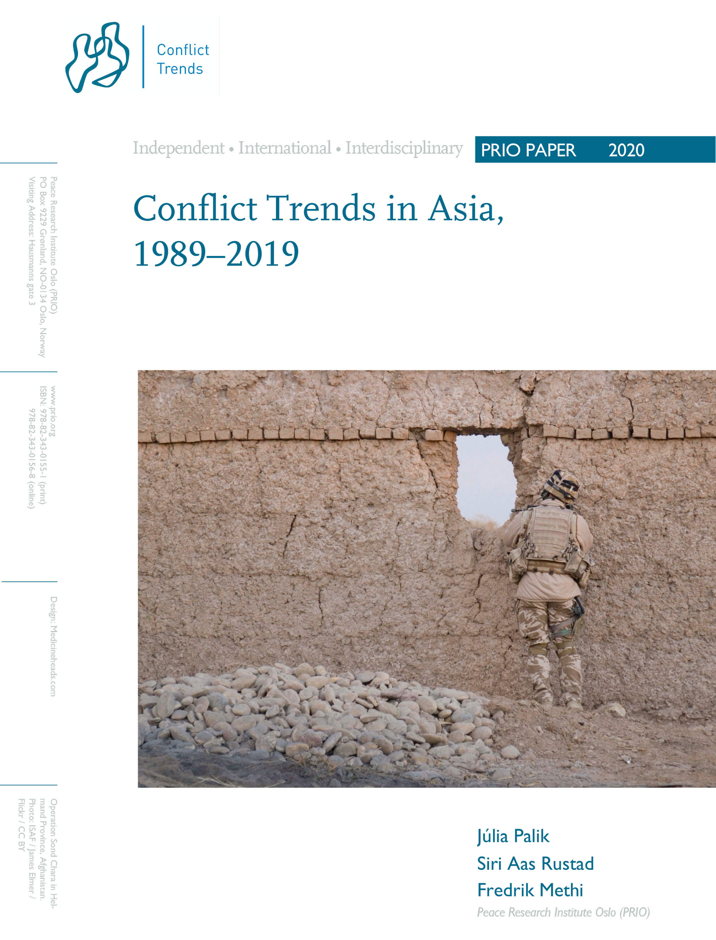 Conflict Trends in Asia, 1989–2019 – Peace Research Institute Oslo