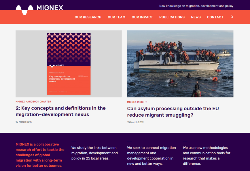 The Website of MIGNEX, the Largest-Ever PRIO-Led Project, Is Launched – Peace Research Institute ...