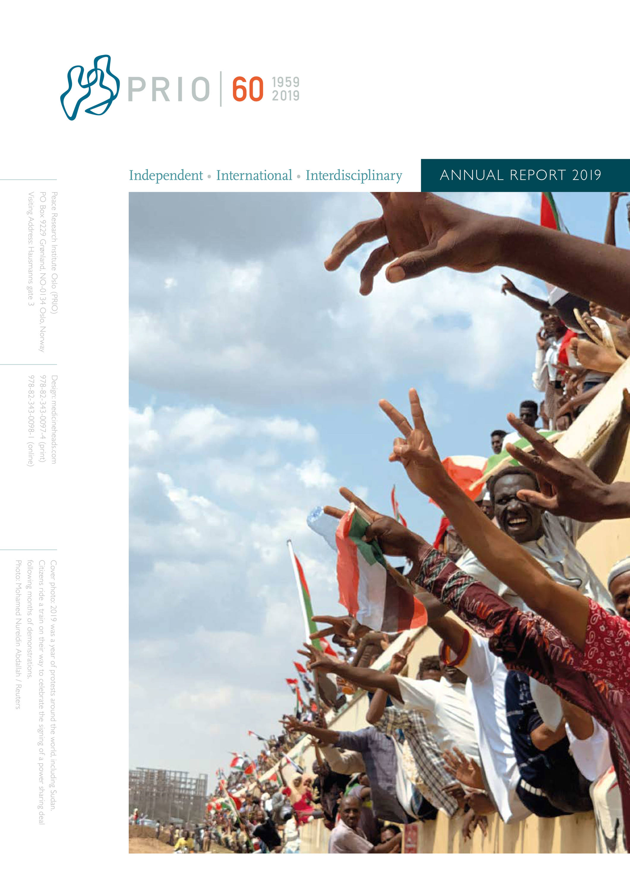 PRIO Annual Report 2019 – Peace Research Institute Oslo (PRIO)