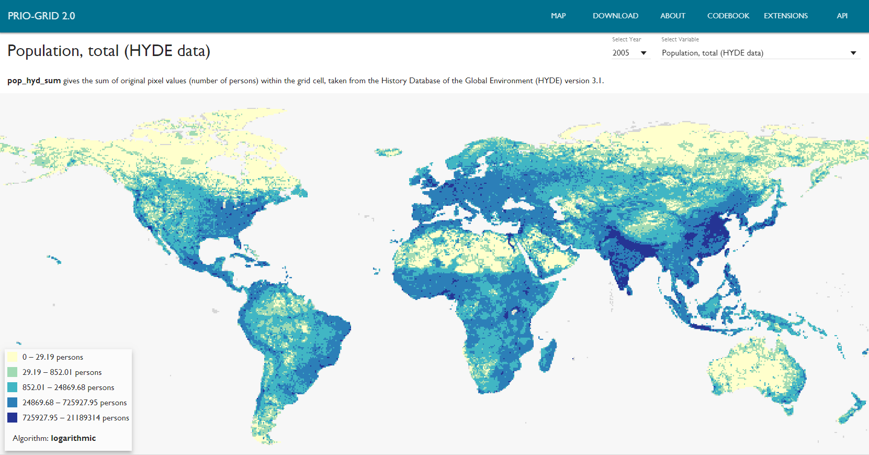 PRIO-GRID wins data innovation award – Peace Research Institute Oslo (PRIO)